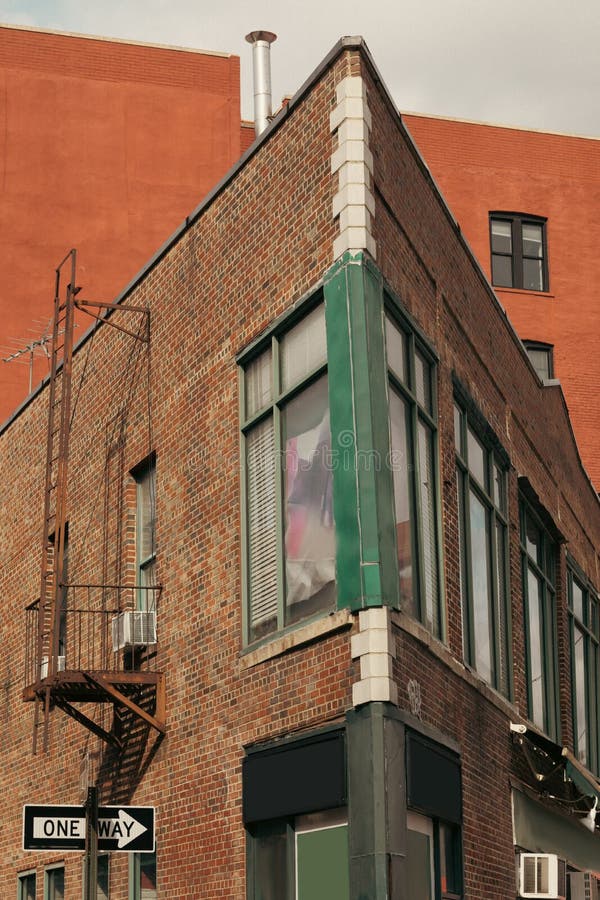 Corner of Brick Building with Fire Stock Image - Image of street ... Corner of Brick Building with Fire Stock Image - Image of street ...