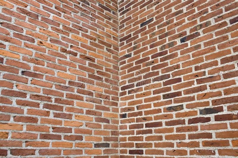 Corner In Brick Wall Picture. Image: 18626613