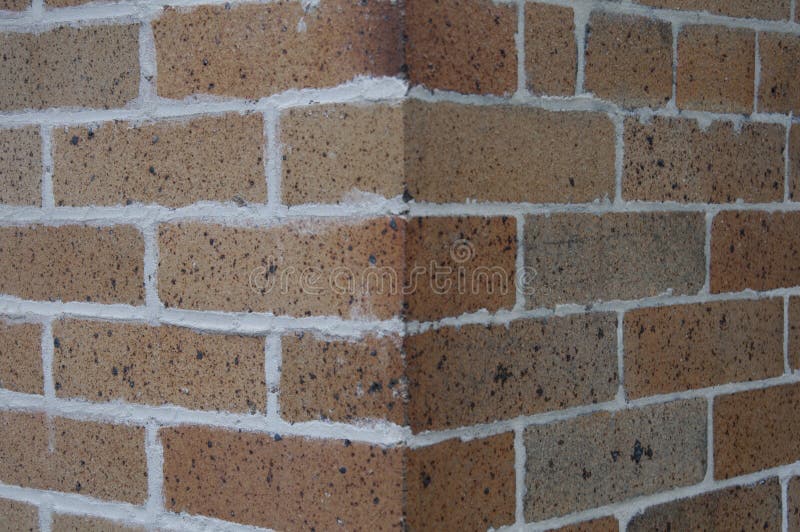 Corner Brick Walls stock photo. Image of buildings, pattern - 93596890