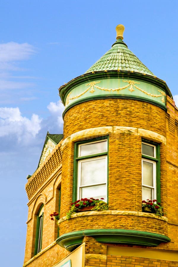 The Corner of this Building Looks Like a Castle. it is Part of the ...