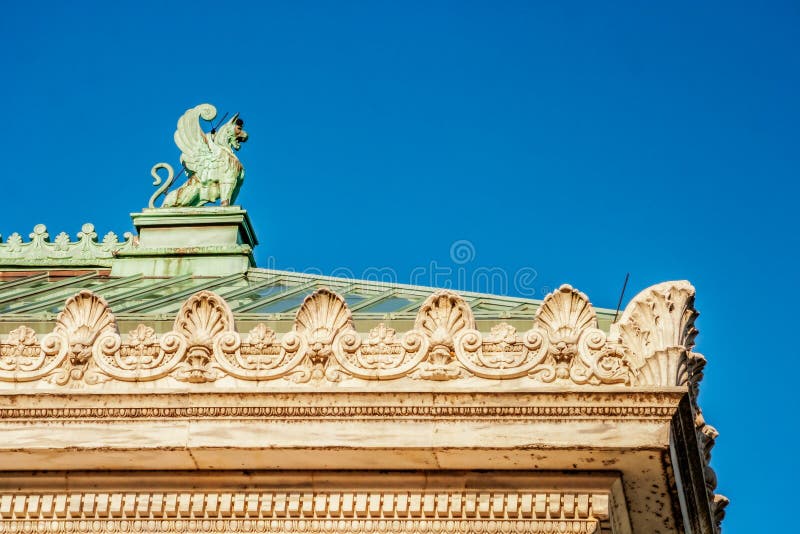 Gargoyle on Rooftop stock image. Image of ornate, roof - 30248237