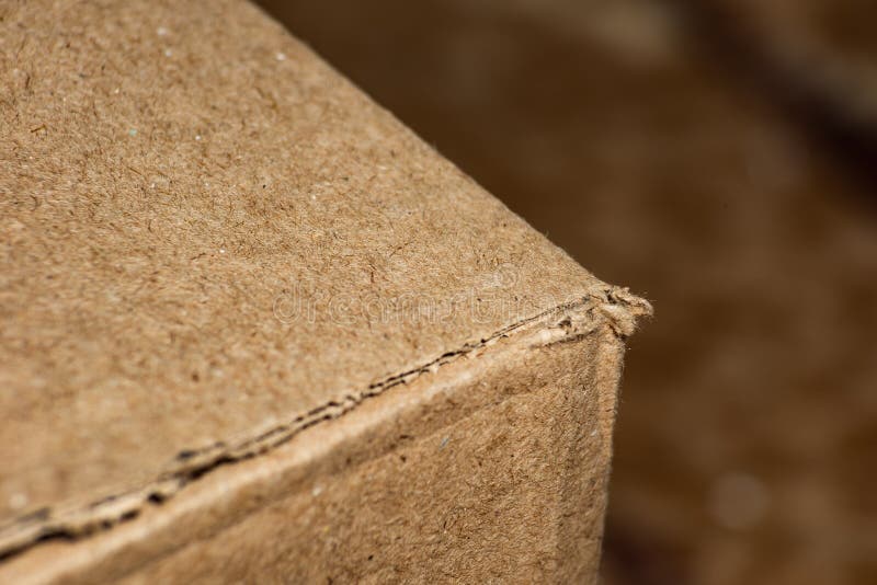 Corner of cardboard box stock photo. Image of design - 147303116