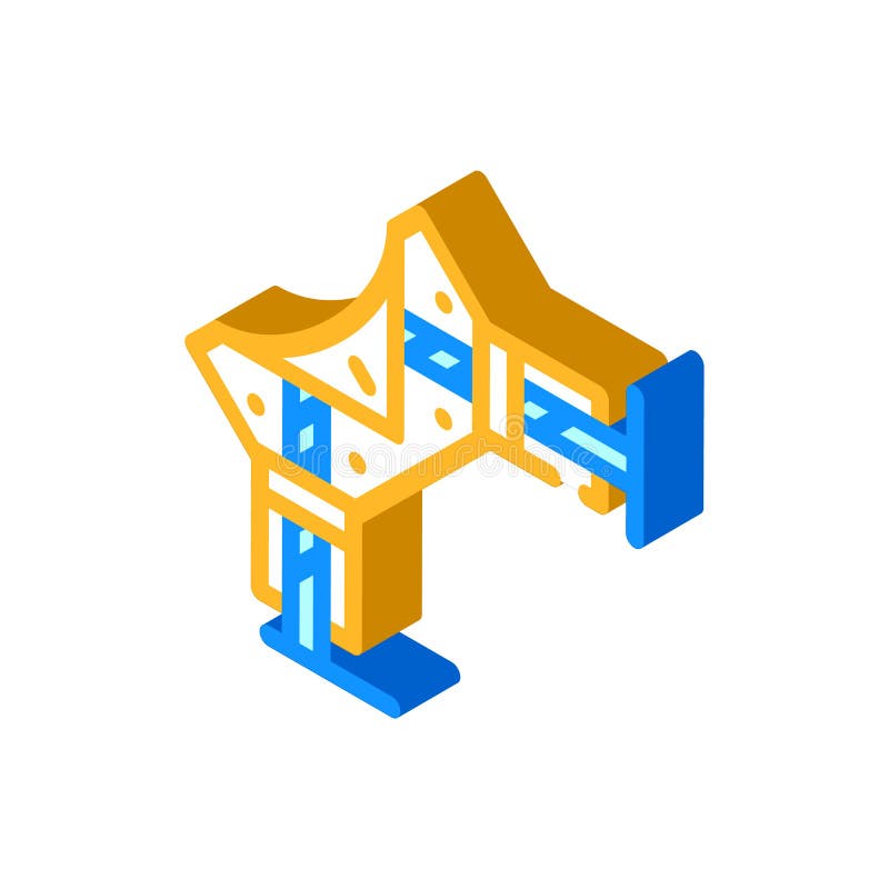 Corner Clamp Isometric Icon Vector Illustration Stock Illustration ... Corner Clamp Isometric Icon Vector Illustration Stock Illustration ...