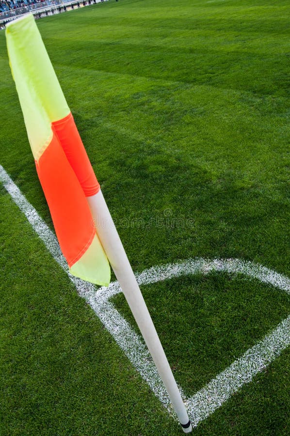 Corner flag stock photo. Image of flag, pitch, football - 18686292