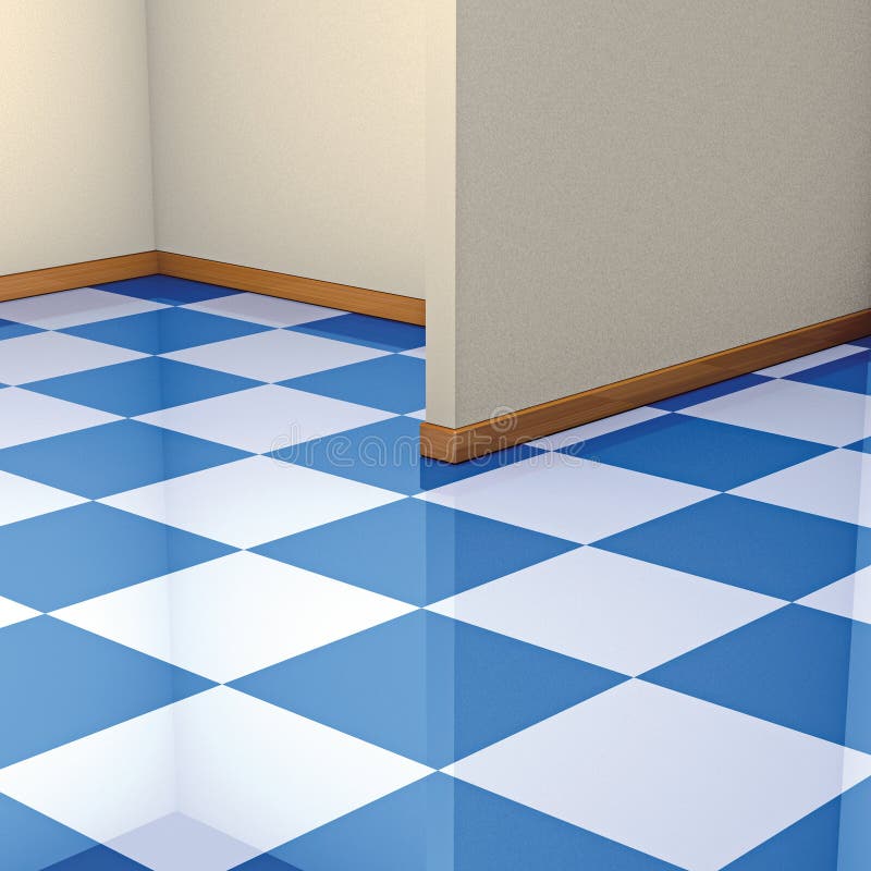 Corner and floor tiles stock illustration. Illustration of corner ...