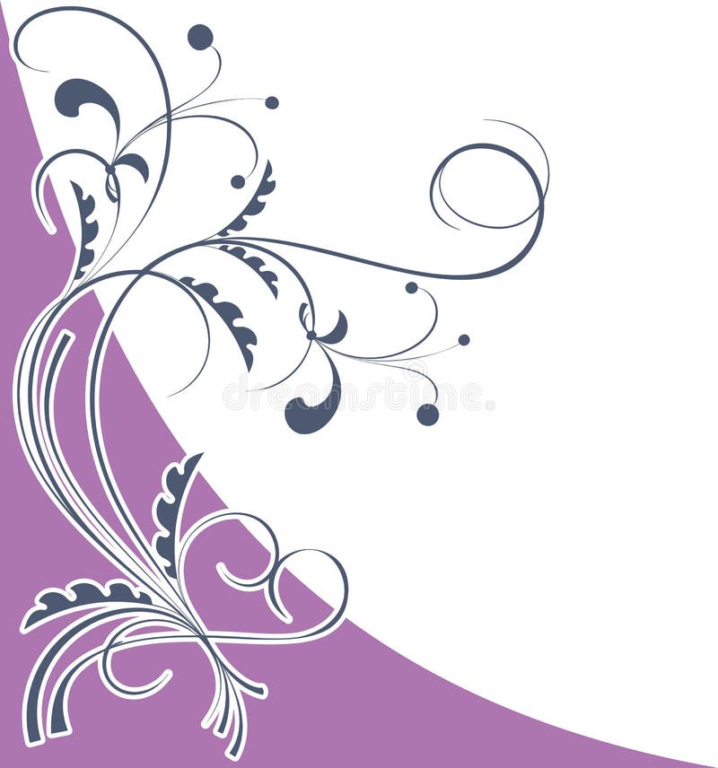 Floral Background, Vector Illustration Stock Vector - Illustration of ...