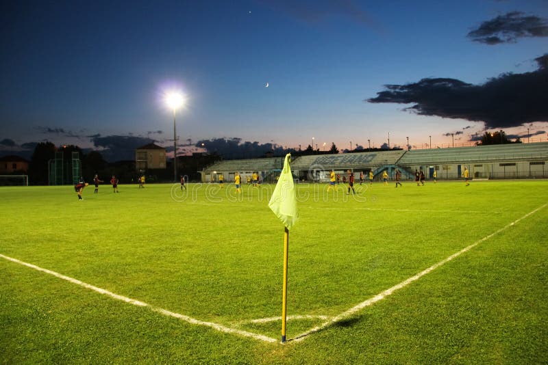 Football Pitch Corner Flag Stock Images - Download 332 Royalty Free Photos