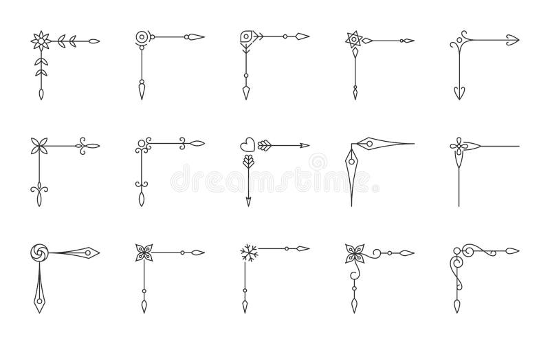 Right Corner Borders For Labels Download Corner, Right, Upper.