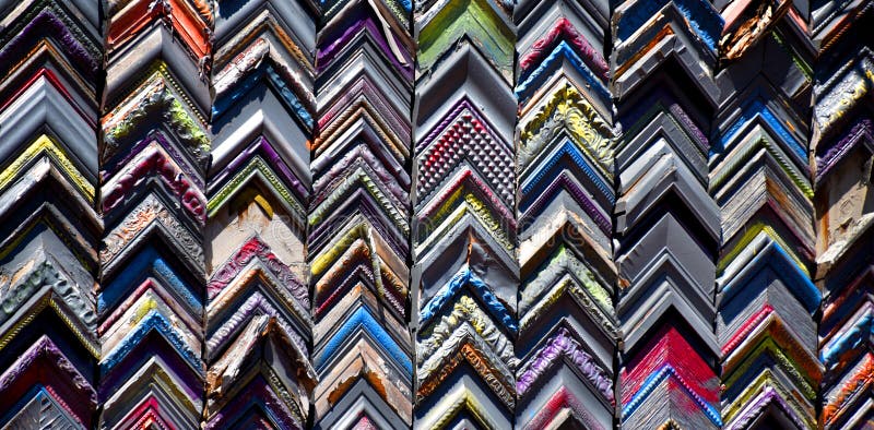 Corner Frames in Rows stock image. Image of background - 194426023
