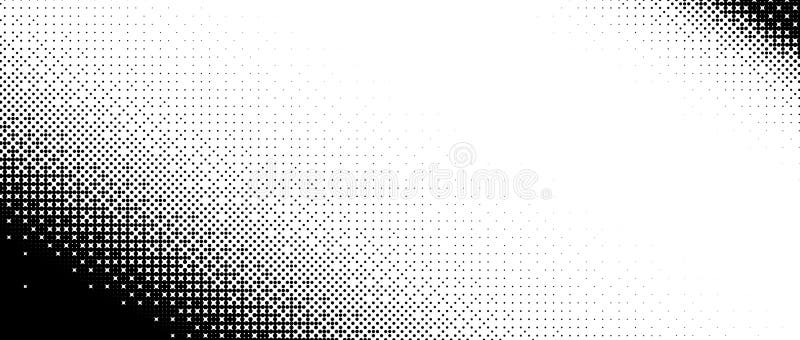 Corner Halftone Texture. Dotted Gradient Pattern Background. Abstract 8 ...