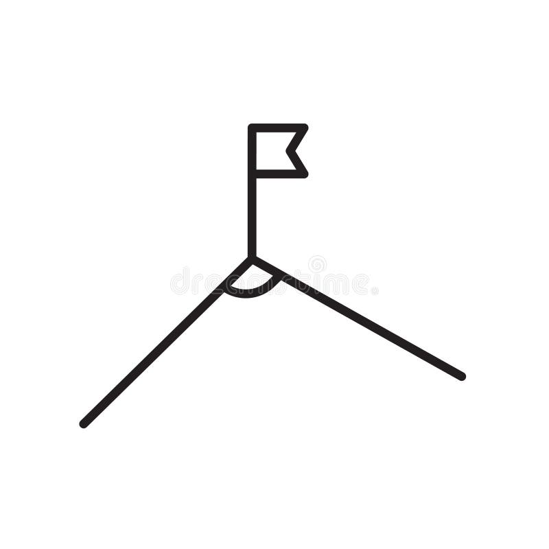 Corner Icon Vector Isolated on White Background, Corner Sign , Sign and ...