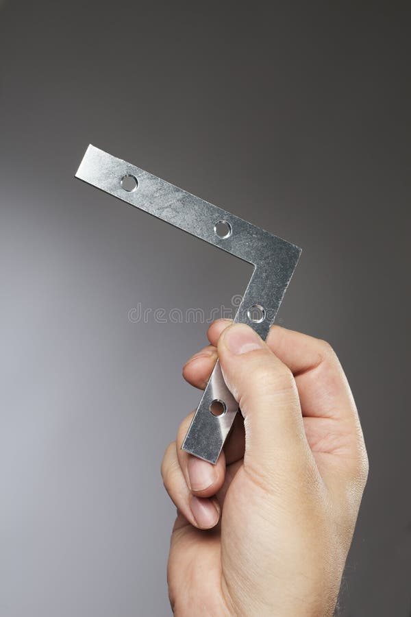 Corner iron stock photo. Image of holds, flat, angle - 16291052