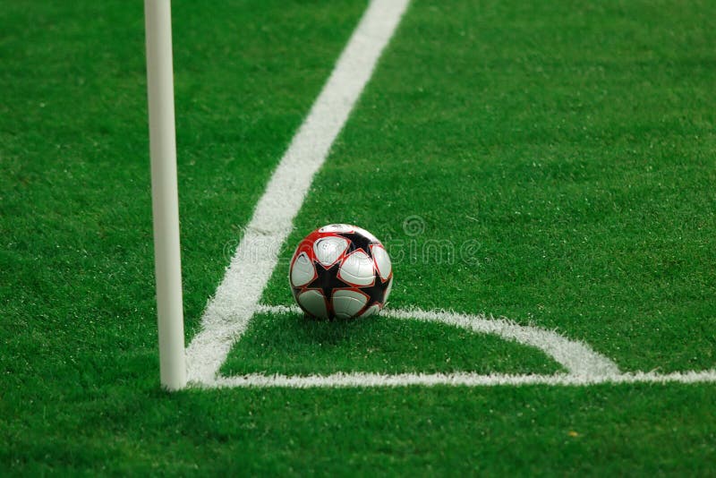 Corner Kick editorial photo. Image of stadium, spain - 11387026