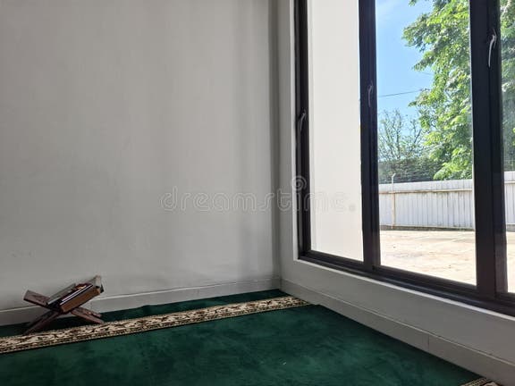 Corner in a Mosque Interior Stock Image - Image of apartment, furniture ...