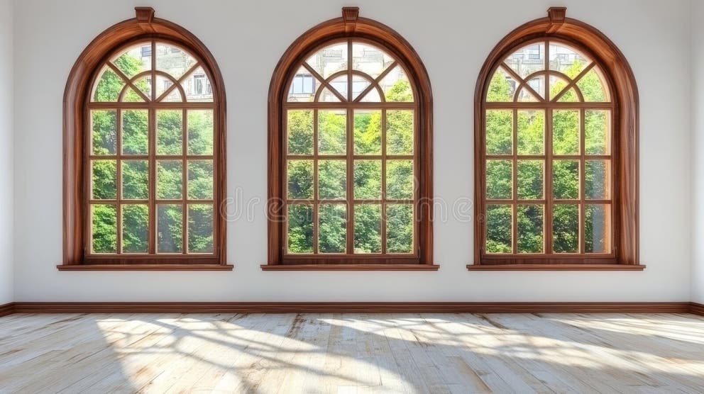 Corner Office with White Decor that is Bright and Spacious, Filled with ...