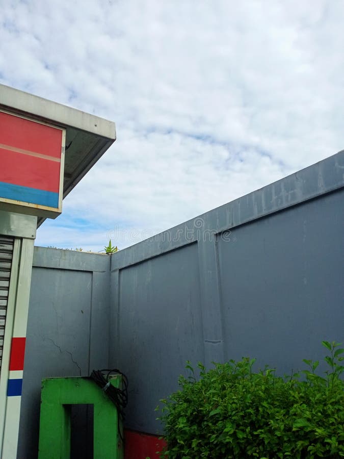 The Corner of an Outdoor Place Stock Image - Image of plants, corner ...