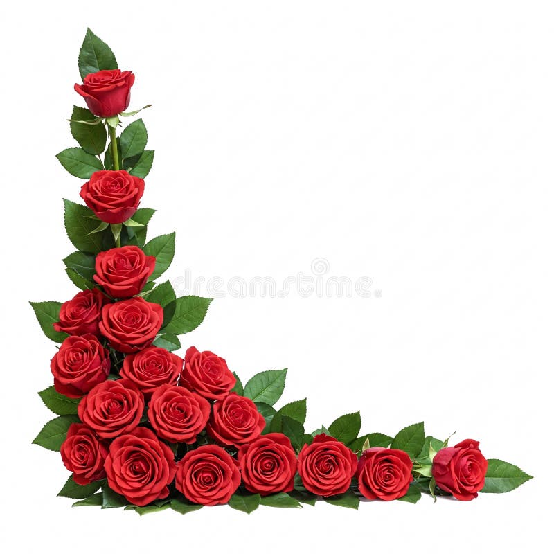 Corner Red Roses Stock Illustrations – 1,317 Corner Red Roses Stock ...