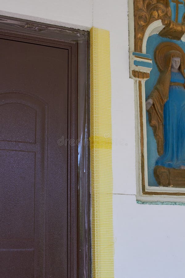 The Corner is Perforated on Polyfoam on the Wall Angle, Corner ...