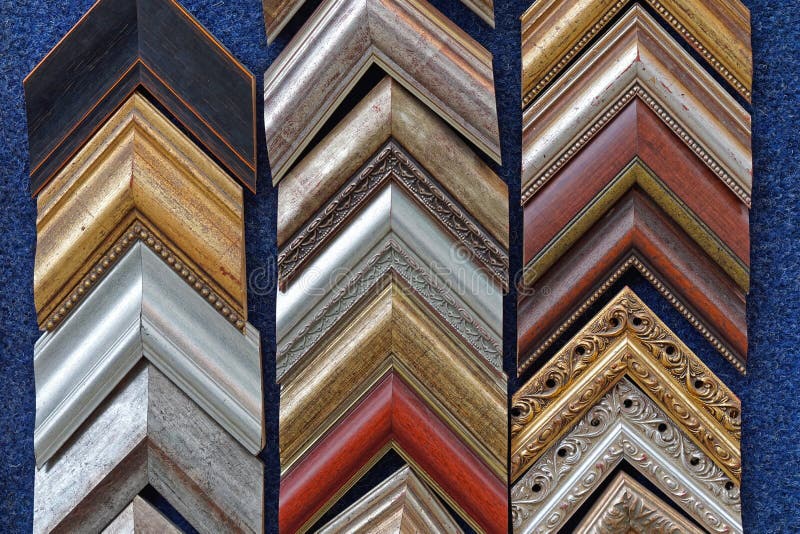 Corner picture frames stock photo. Image of painted - 213833680
