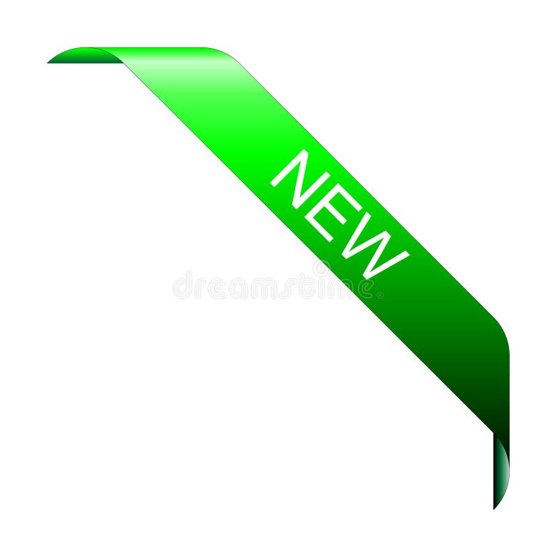 New Orange Corner Business Ribbon Stock Vector - Illustration of ...