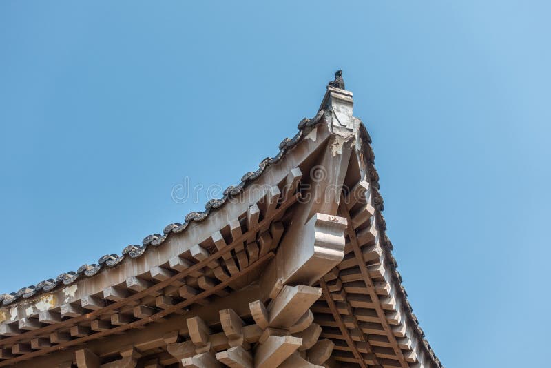 In the corner of the roof stock image. Image of holidays - 121938415