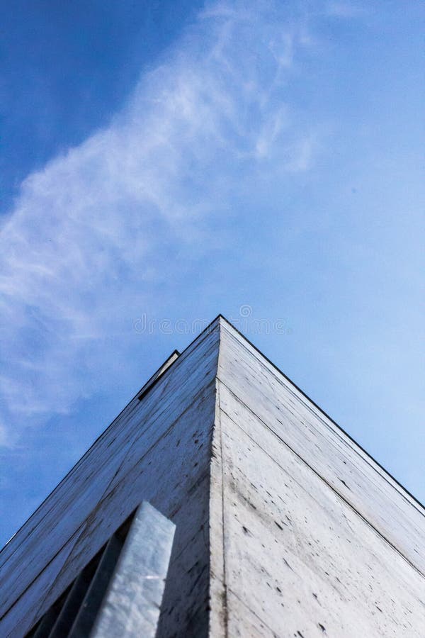 A corner in the Sky stock image. Image of built, texture - 125627221