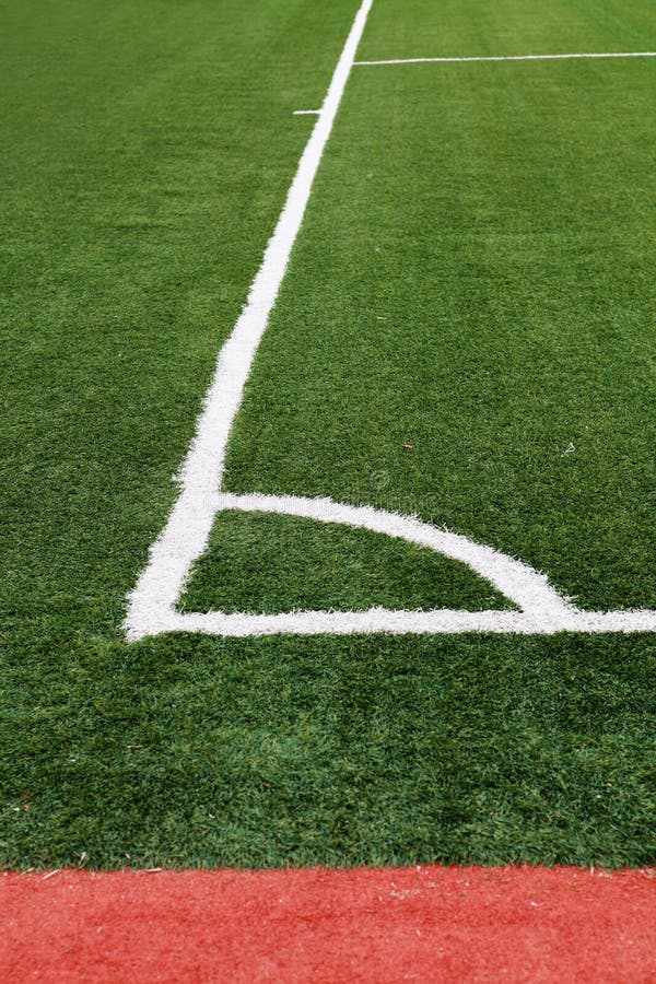 Corner of soccer field stock photo. Image of ground, contest - 66313072