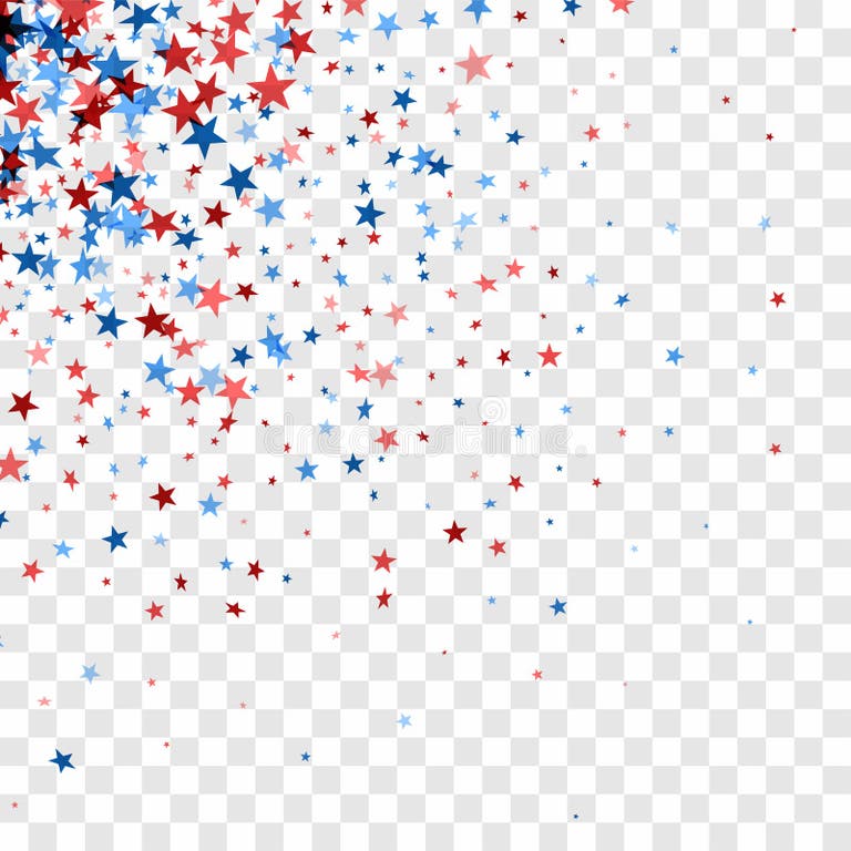 Corner Stars Confetti Frame Stock Vector - Illustration of celebration ...