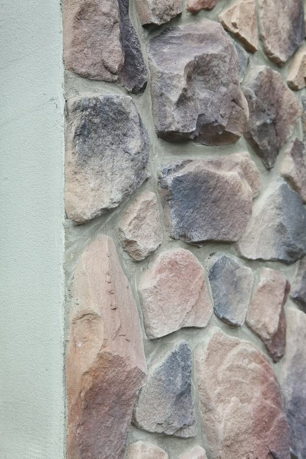 Texture - Artificial Decorative Stone FaÃ§ade. Decorative Grey Color ...