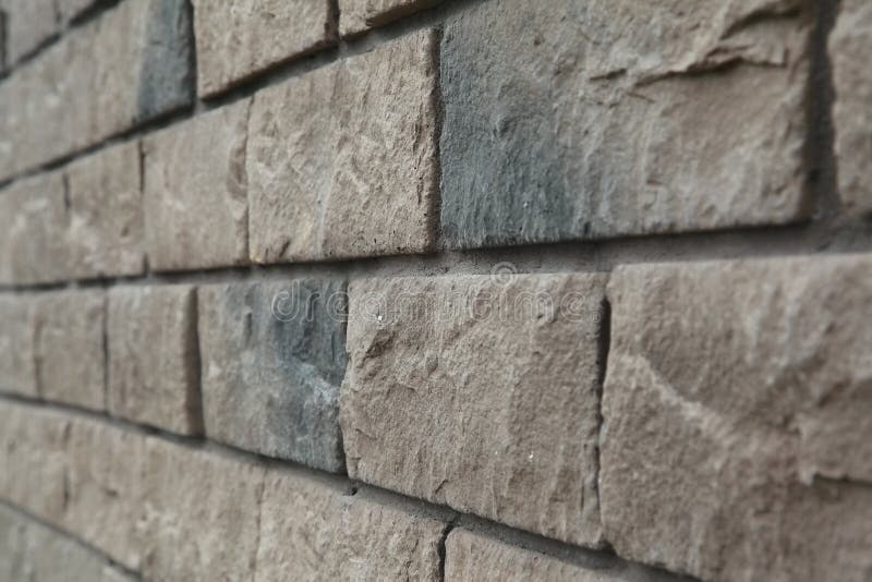 The Corner Structure of the House. Texture - Artificial Decorative ...