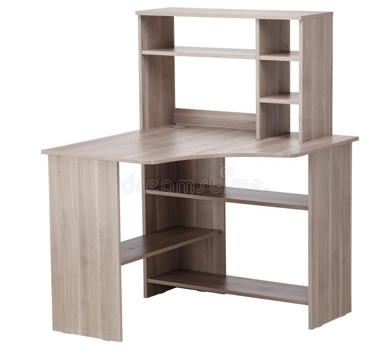 Corner table isolated stock image. Image of clipping - 185533413