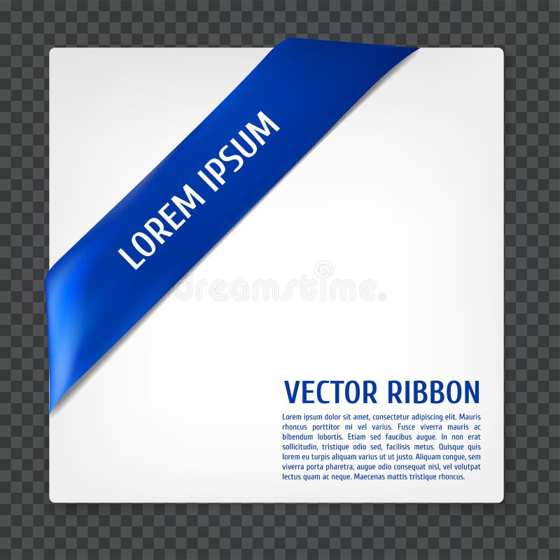 Corner Ribbon Blue Stock Illustrations – 3,794 Corner Ribbon Blue Stock ...