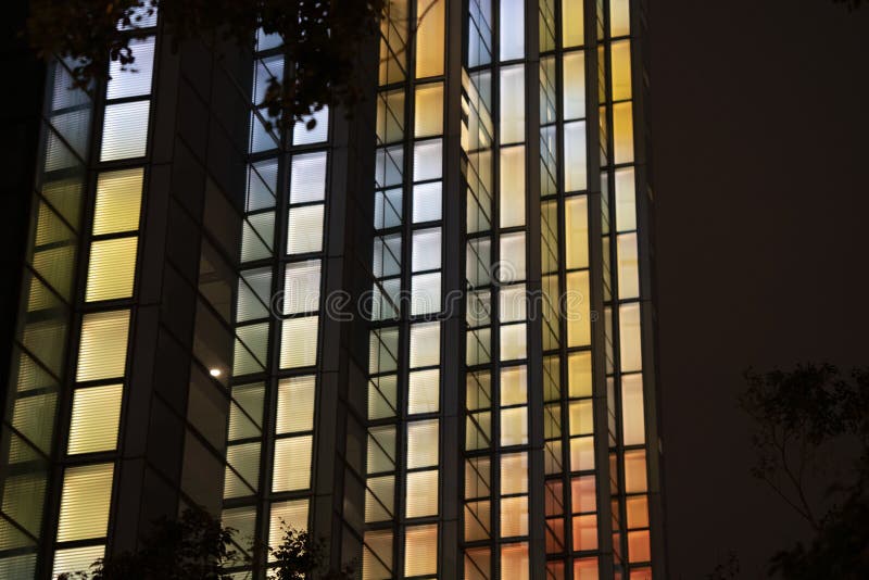 Corner View of the Building Stock Image - Image of seamless, high ...