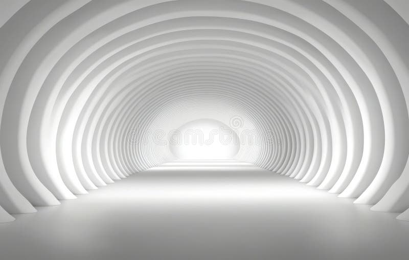 A Corner View of a Room with Black Lines Creating a Perspective Grid ...