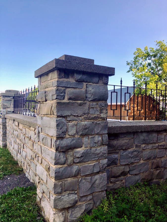 Cornered stock image. Image of cornered, post, brick - 178012441