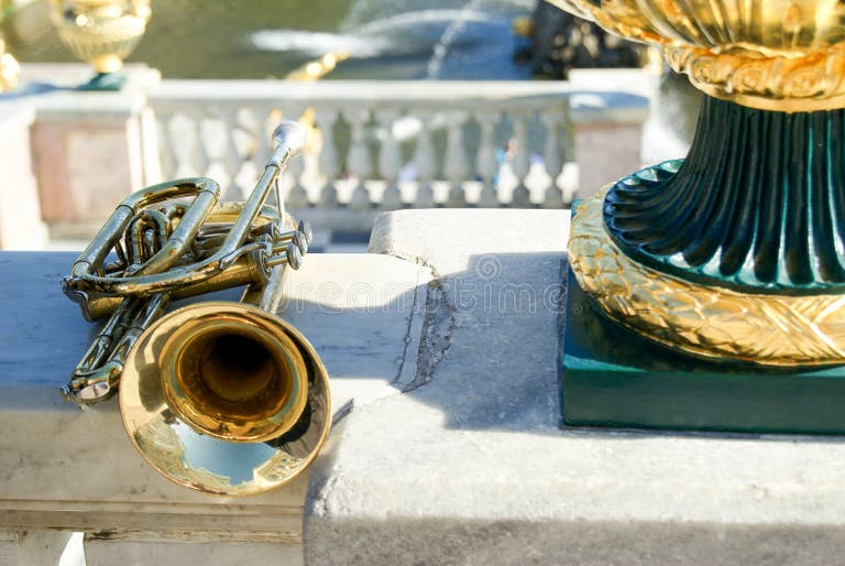 Cornet stock image. Image of jazz, blues, concert, brass - 60738307