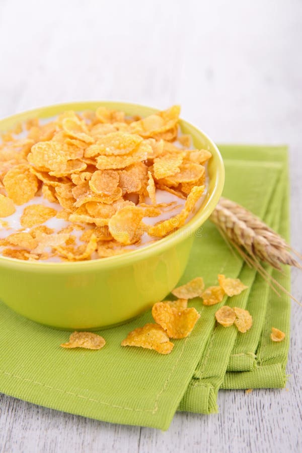 Cornflake stock photo. Image of morning, bowl, food, eating - 67831810