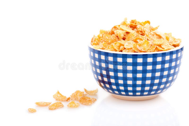 Corn flakes with milk stock photo. Image of drop, cornflakes - 24503010