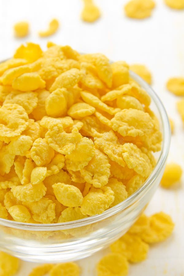 Cornflakes stock photo. Image of milk, cereal, breakfast - 26649806