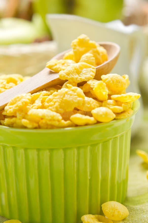 Cornflakes stock image. Image of kitchen, corn, dietary - 27516773