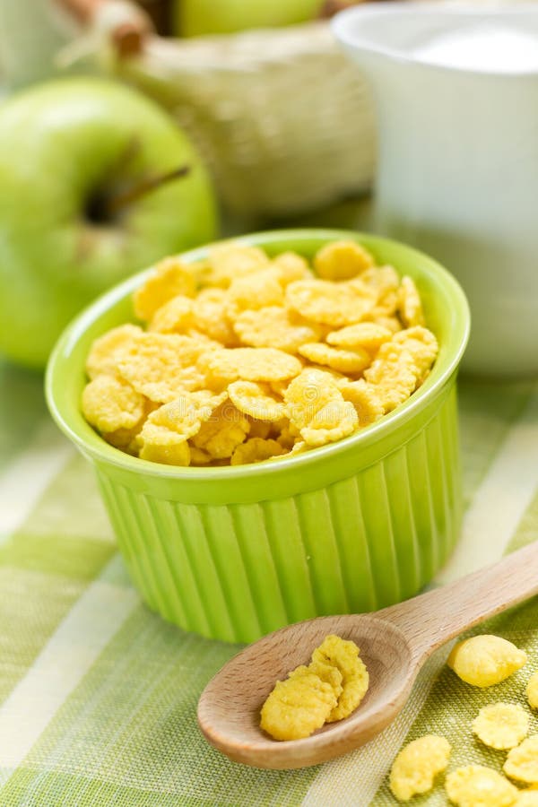 Cornflakes stock photo. Image of gourmet, home, breakfast - 27516958