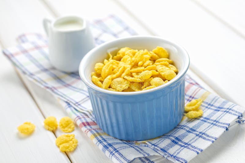 Cornflakes stock photo. Image of brunch, eating, freshness - 28431456