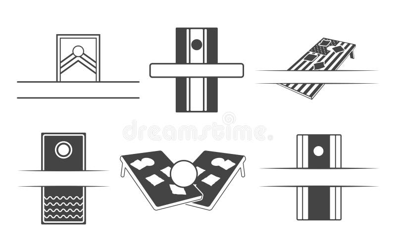 Cornhole Board Monogram, Cornhole Board Monogram Silhouette, Cornhole ...