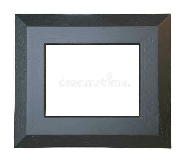 Cornice nera classica immagine stock. Immagine di rappresentazione ...