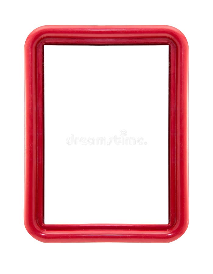 Cornice Rossa Sottile Moderna Immagine Stock - Immagine di moderno ...