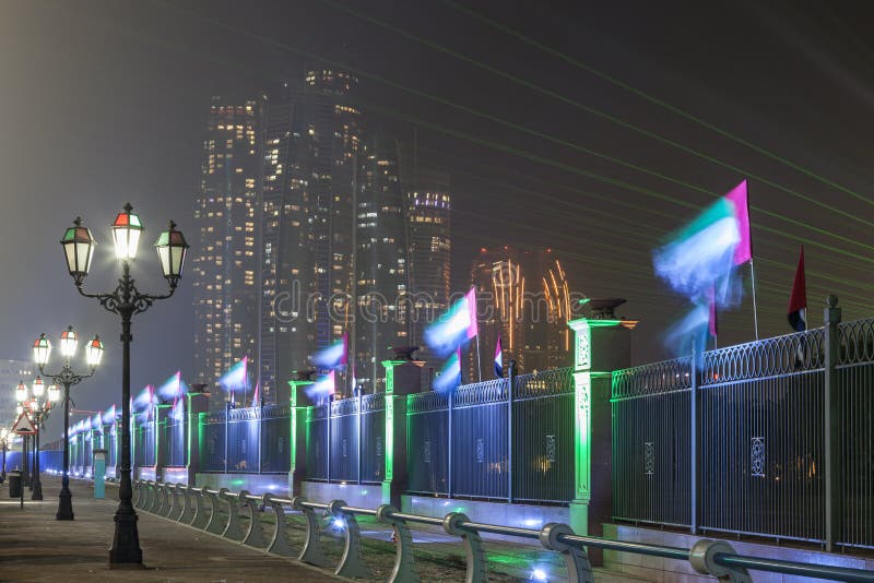 687 Abu Dhabi Corniche Night Photos - Free & Royalty-Free Stock Photos ...