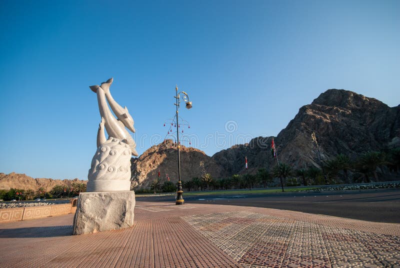 Corniche Mutrah Muscat editorial stock photo. Image of tourism - 184054588