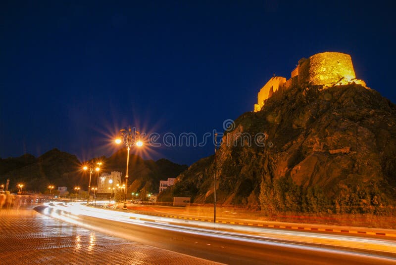 Corniche Mutrah Muscat stock photo. Image of outdoor - 184054610