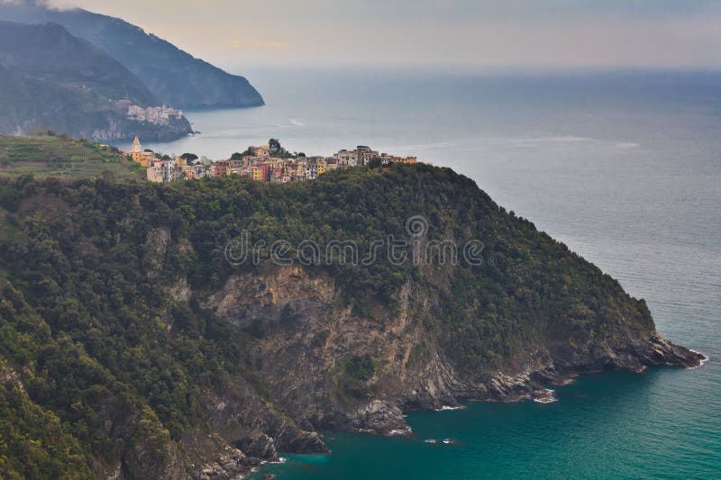 Corniglia, Italy stock image. Image of travel, liguria - 25188773