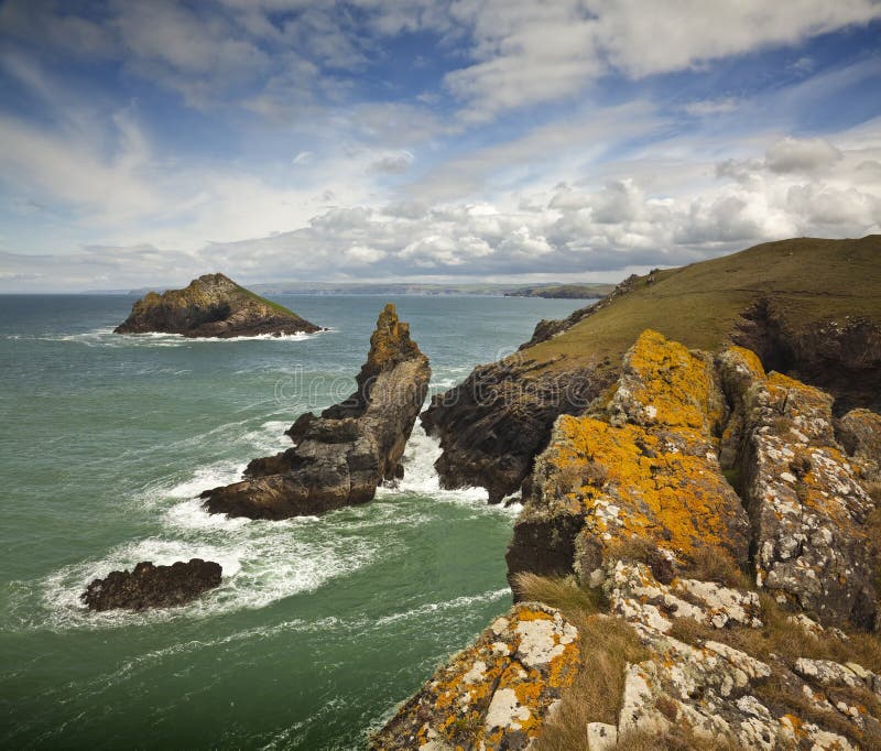 Cornish Coast stock photo. Image of seaside, destination - 40544748